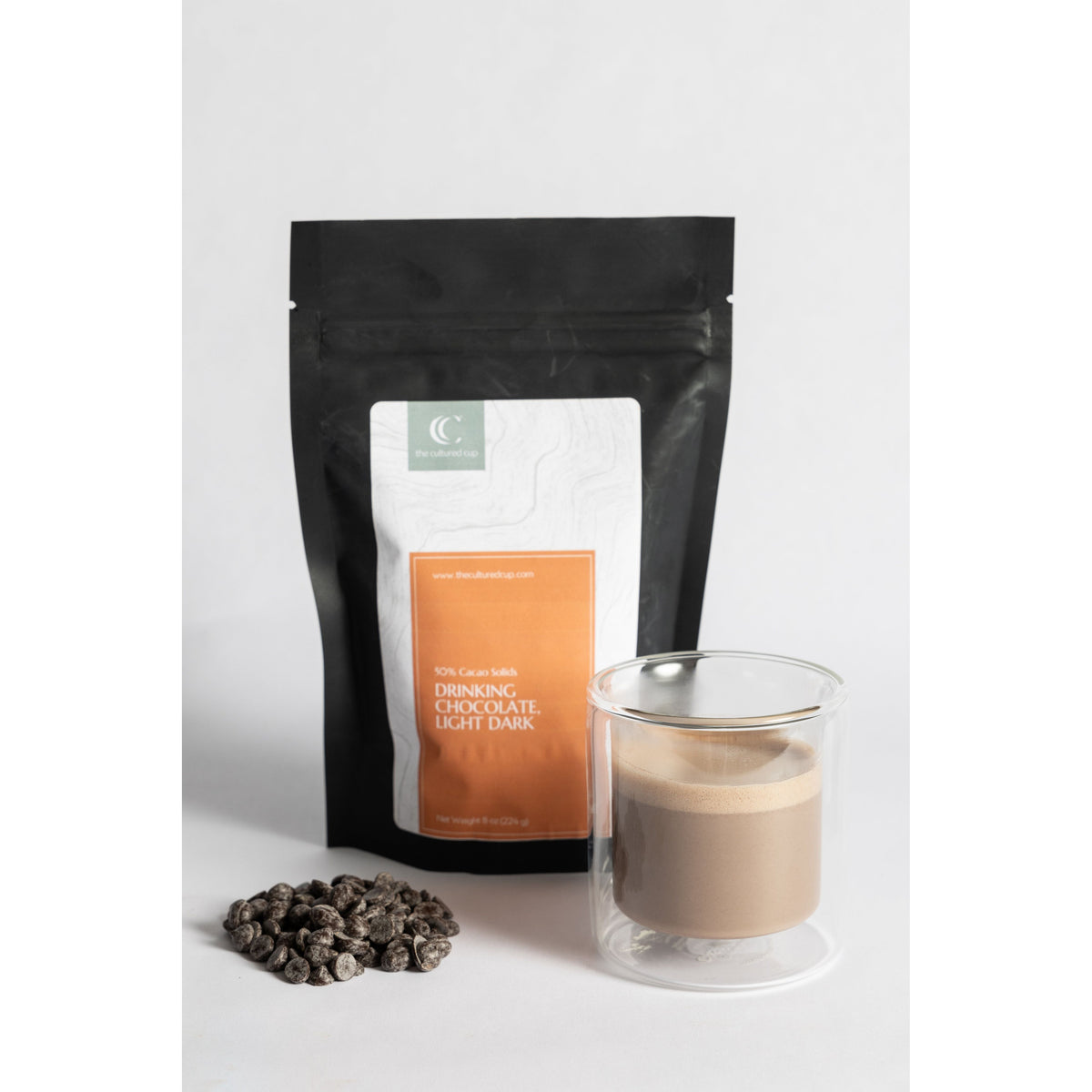The Cultured Cup's Drinking Chocolate, Light Dark – The Cultured Cup®