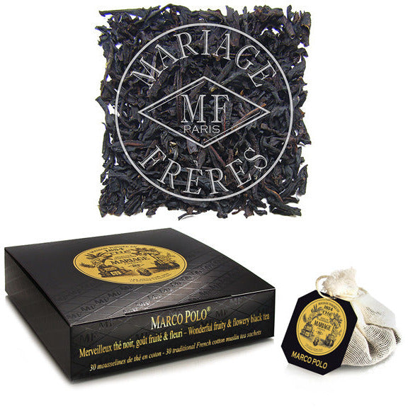 Marco Polo Teabags | Mariage Freres Organic Black Tea – The Cultured Cup®